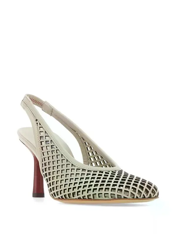 HALMANERA Adel Laser-cut Slingback Pumps