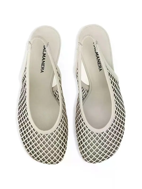 HALMANERA Adel Laser-cut Slingback Pumps