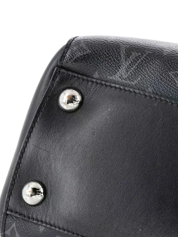 LOUIS VUITTON Grand Sac Monogram Eclipse Canvas Tote Bag