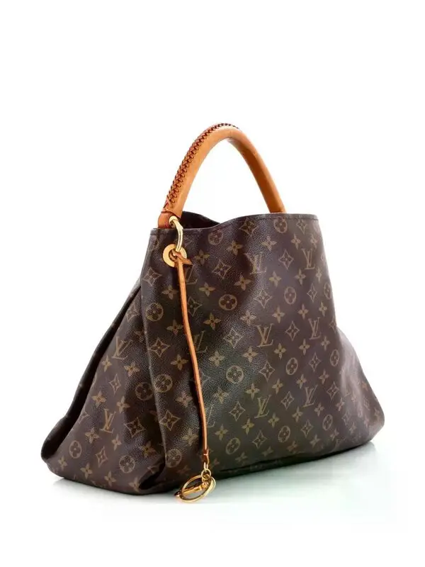 LOUIS VUITTON Artsy Handbag Monogram Canvas Mm Hobo Bag - Brown