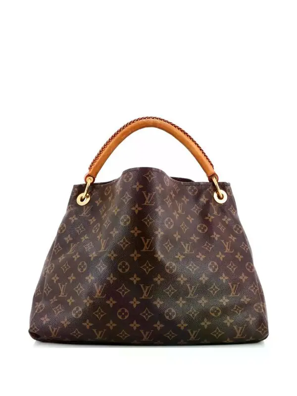 LOUIS VUITTON Artsy Handbag Monogram Canvas Mm Hobo Bag - Brown