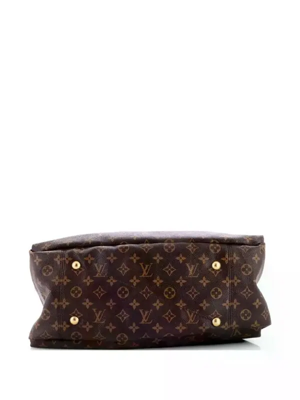 LOUIS VUITTON Artsy Handbag Monogram Canvas Mm Hobo Bag - Brown