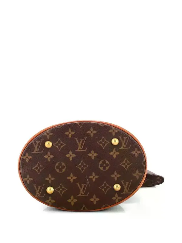 LOUIS VUITTON Petit Monogram Canvas Bucket Bag