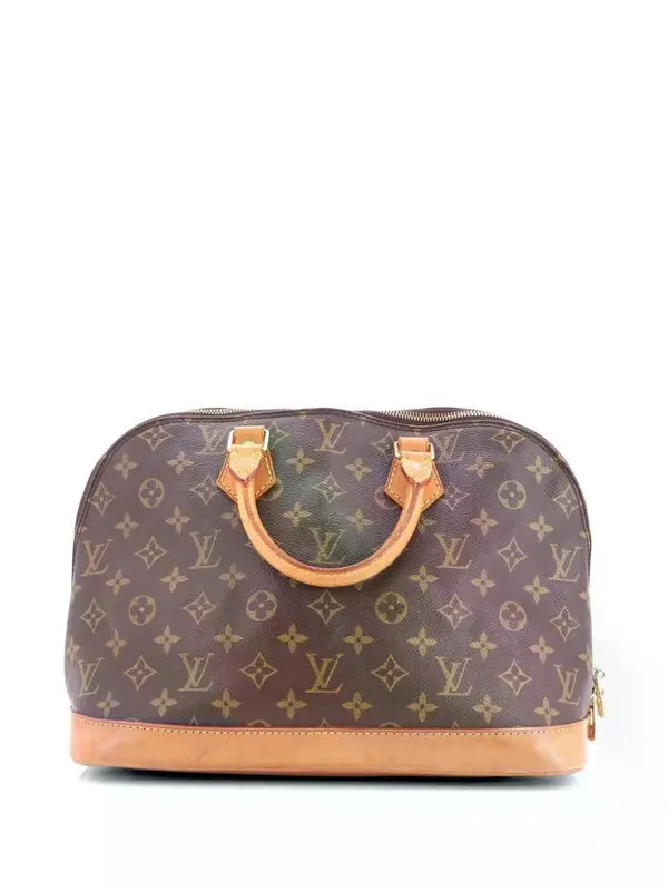 LOUIS VUITTON Alma Handbag Monogram Canvas Mm Satchel