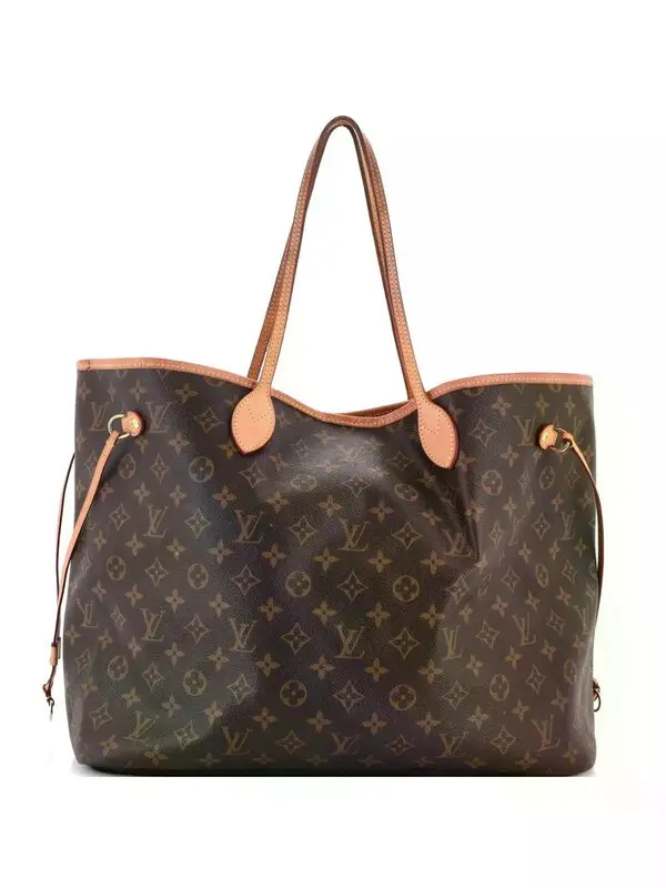 LOUIS VUITTON Neverfull Gm Tote Bag Monogram Canvas - Brown