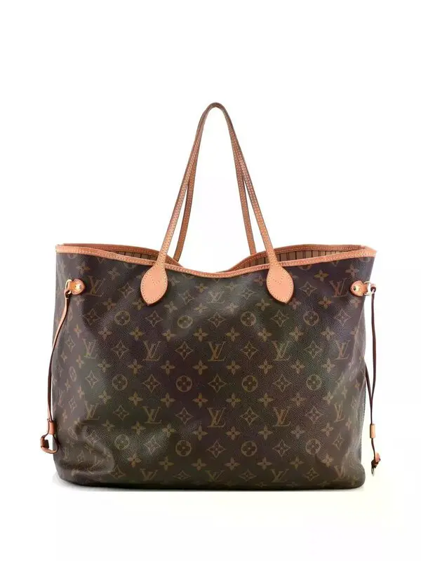LOUIS VUITTON Neverfull Gm Tote Bag Monogram Canvas - Brown