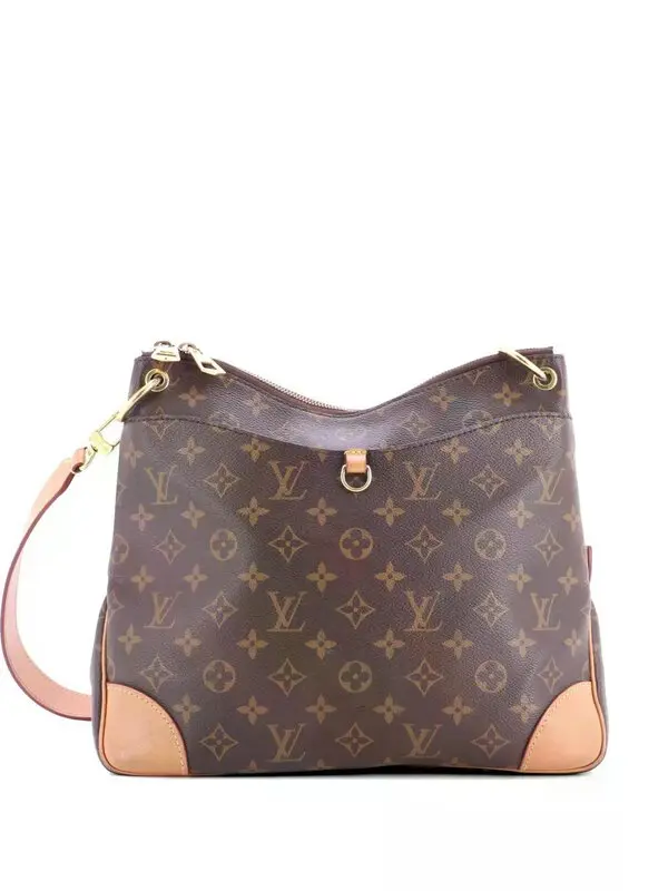 LOUIS VUITTON Monogram Canvas Odeon Nm Mm Crossbody Bag - Brown