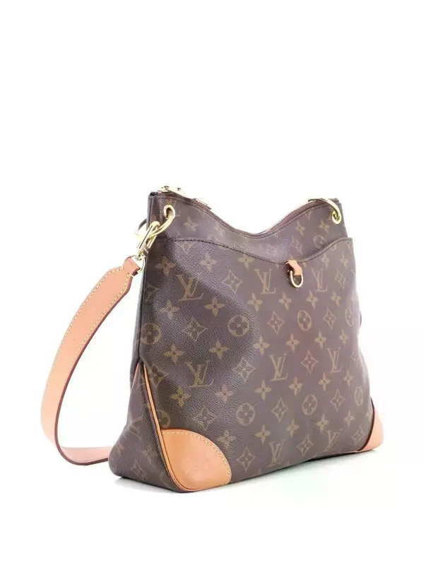 LOUIS VUITTON Monogram Canvas Odeon Nm Mm Crossbody Bag - Brown