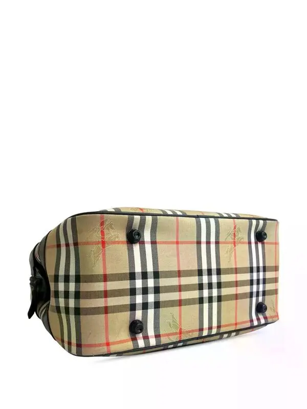 Burberry Haymarket Check Dome Handbag