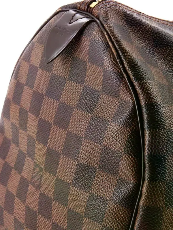 LOUIS VUITTON Speedy Handbag Damier 35 - Brown