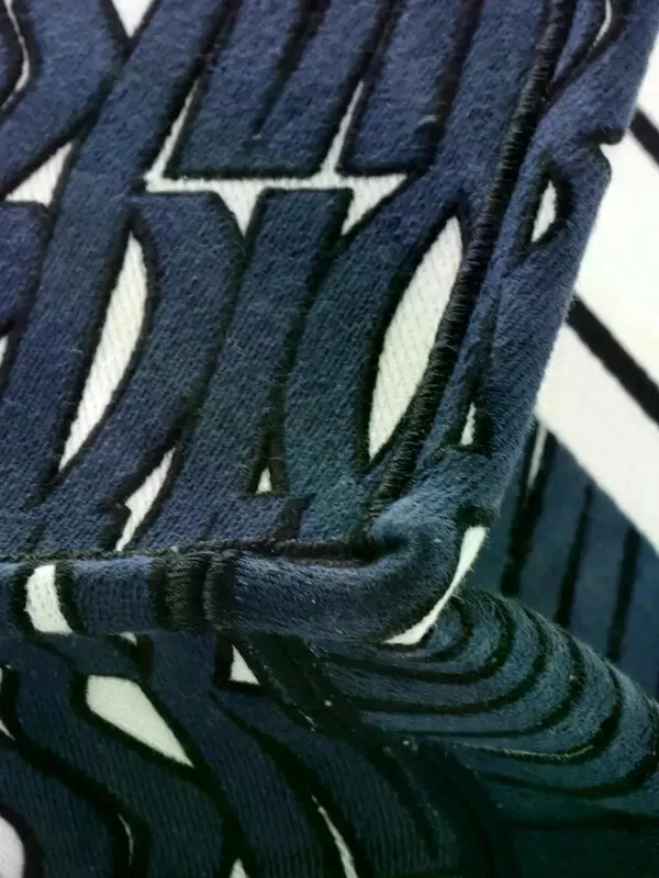 Dior Miss Book Embroidered Canvas Medium Tote Bag - Blue