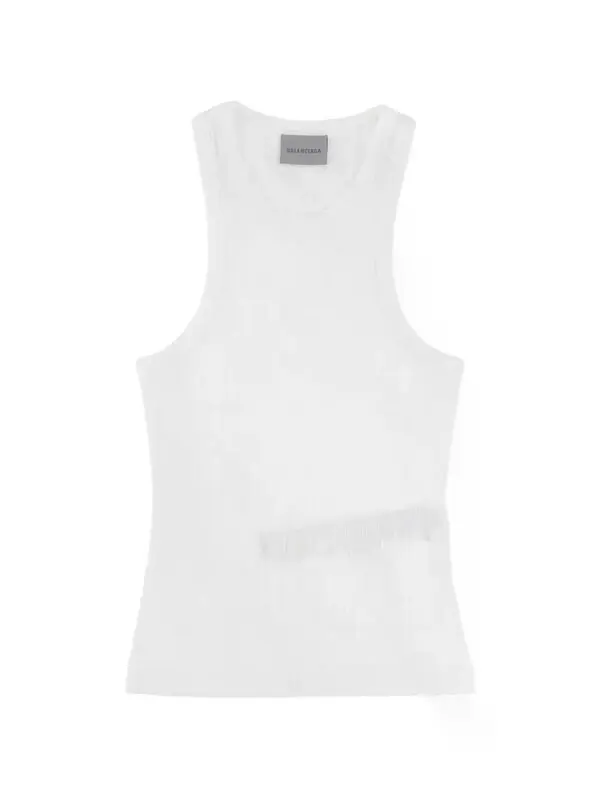 Balenciaga Ribbed Tank Top