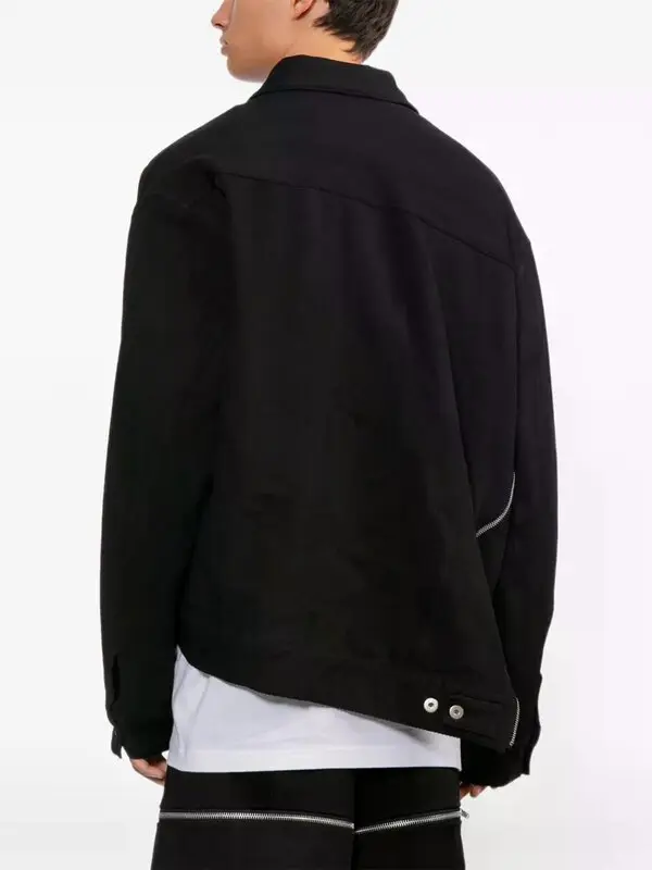 Comme Des Garçons Asymmetric-hem Jacket