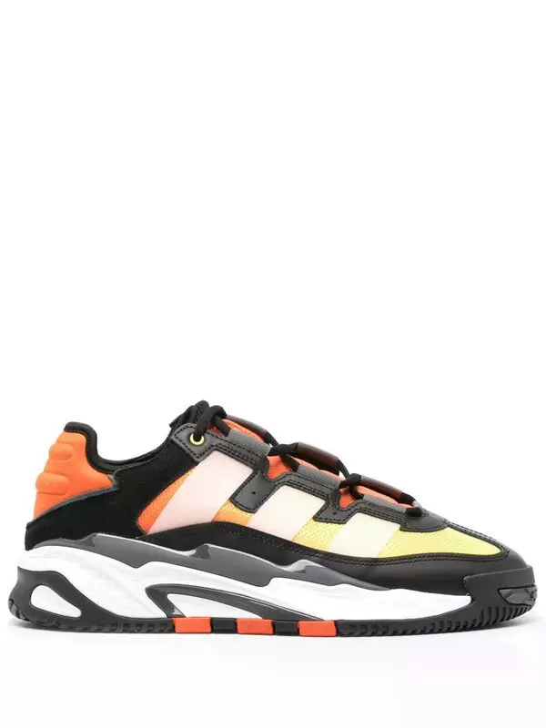 Adidas Niteball Leather Sneakers - Black