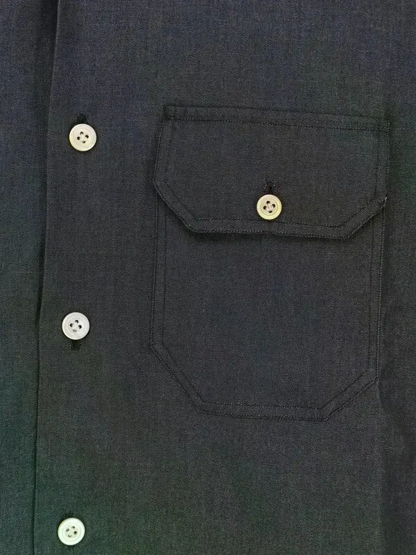 Kiton Pocketed Shirt - Grey