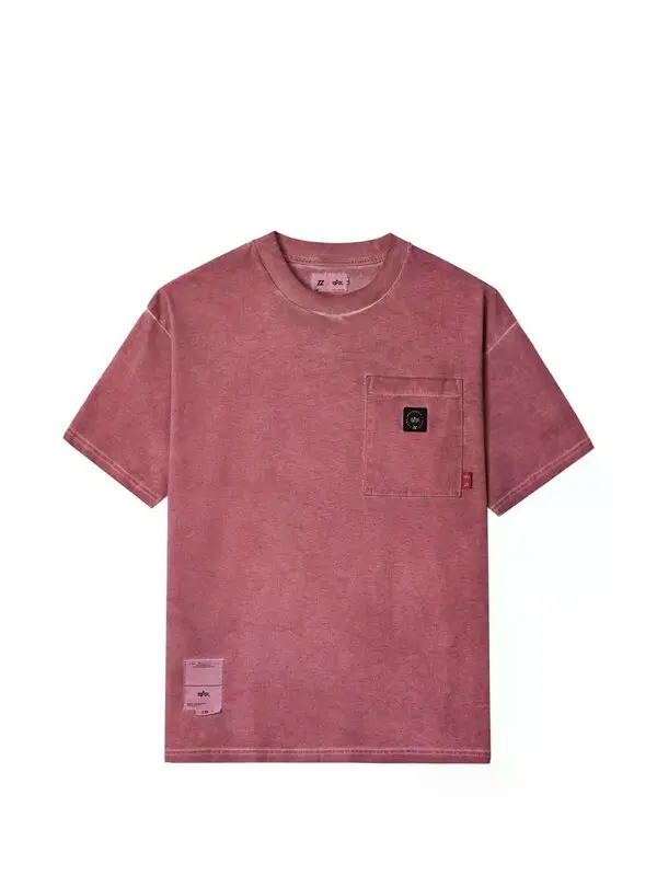 Izzue X Alpha Industries Patch-pocket T-shirt - Red