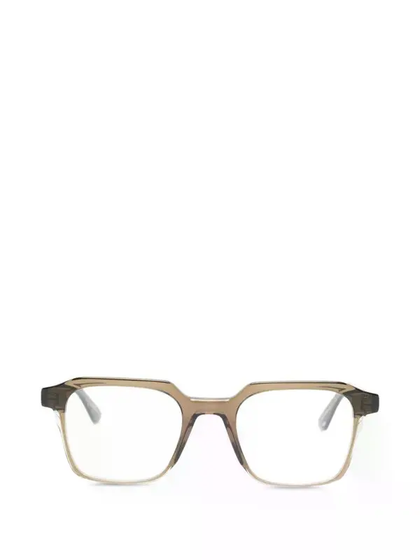 GIGI STUDIOS Square Frame Glasses - Brown