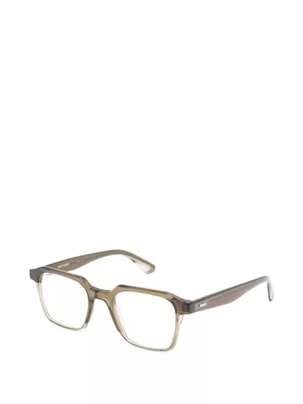 GIGI STUDIOS Square Frame Glasses - Brown