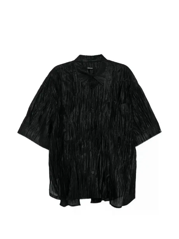 SONGZIO Crinkled Short-sleeve Shirt
