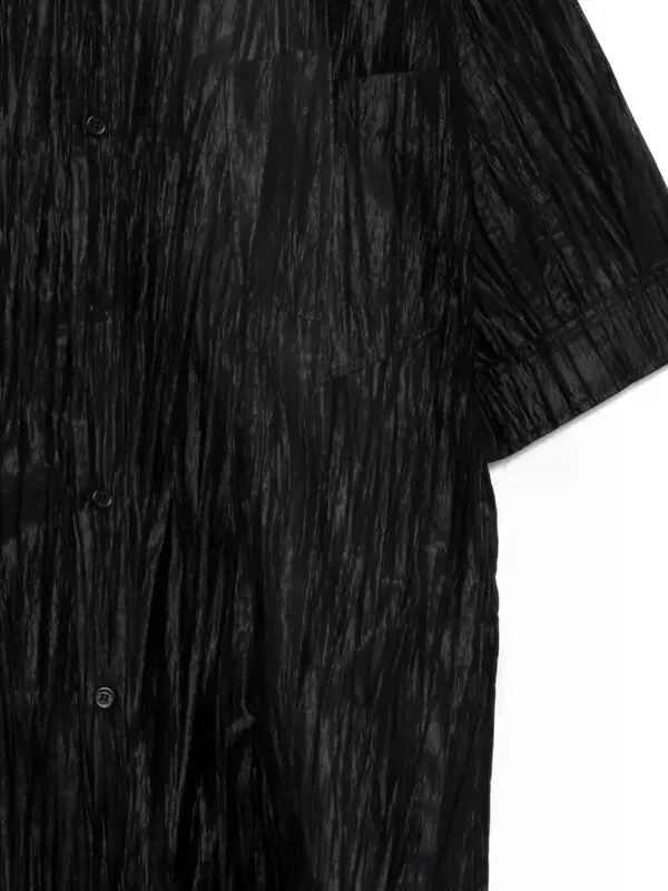 SONGZIO Crinkled Short-sleeve Shirt