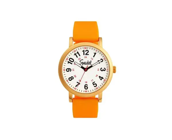 SPEIDEL Scrub Watch With Case - Bright Orange