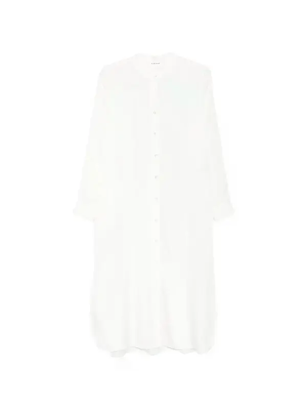 P.a.r.o.s.h Saxon Buttoned Midi Dress
