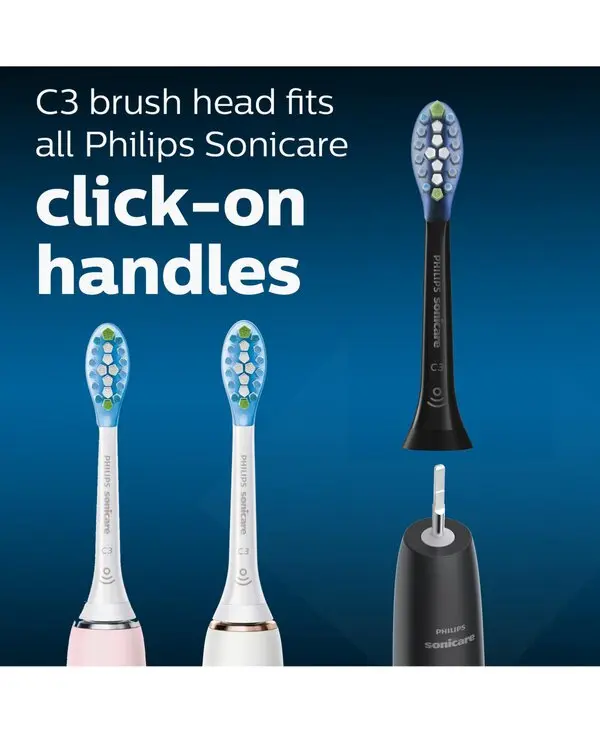 SONICARE Philips Premium Plaque Control Replacement Toothbrush Heads 2-pk