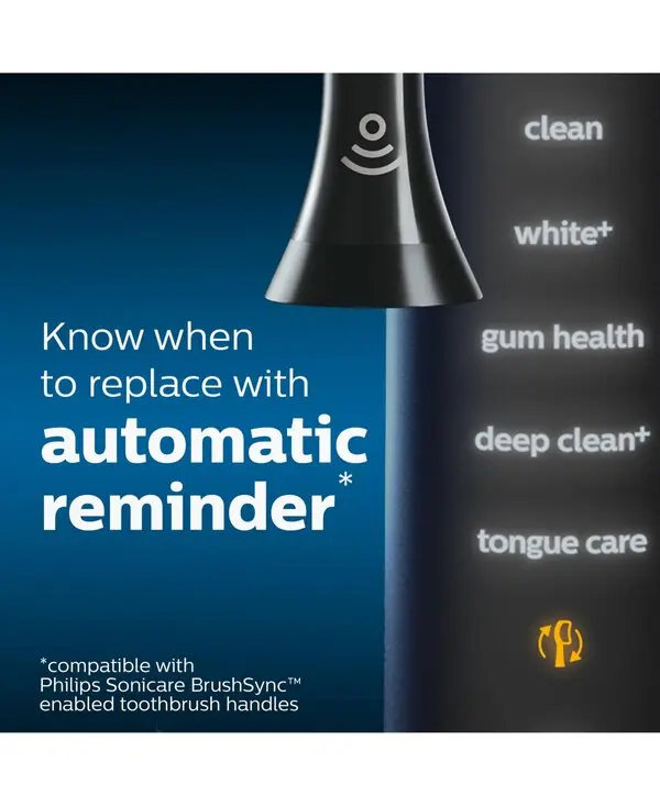 SONICARE Philips Premium Plaque Control Replacement Toothbrush Heads 2-pk