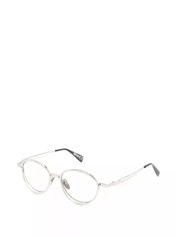 KUBORAUM Round-frame Eyeglasses - Silver