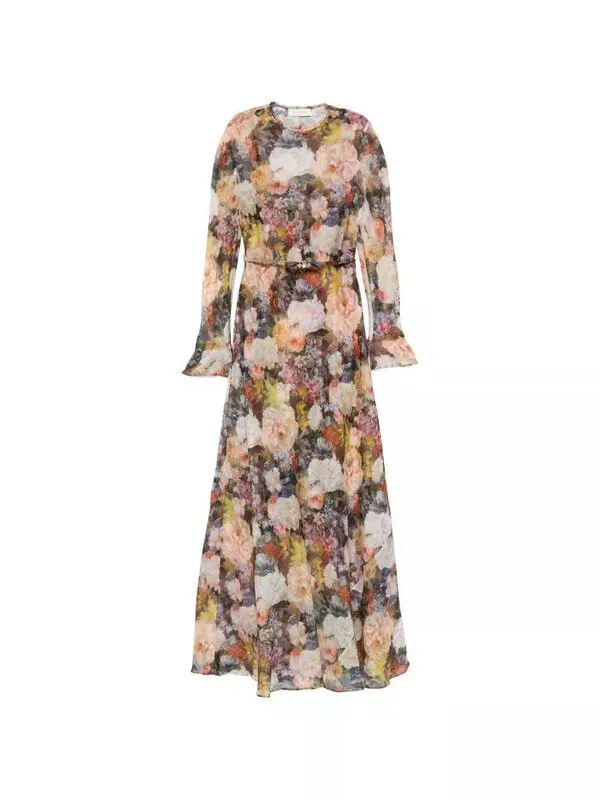 Zimmermann Alchemy Sheath Maxi Dress - Brown