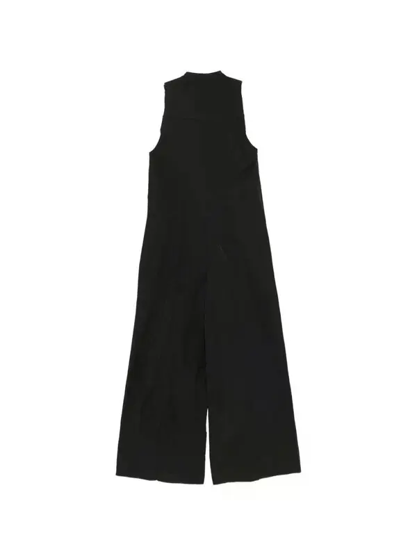 OSKLEN Zip Wide-leg Jumpsuit - Black