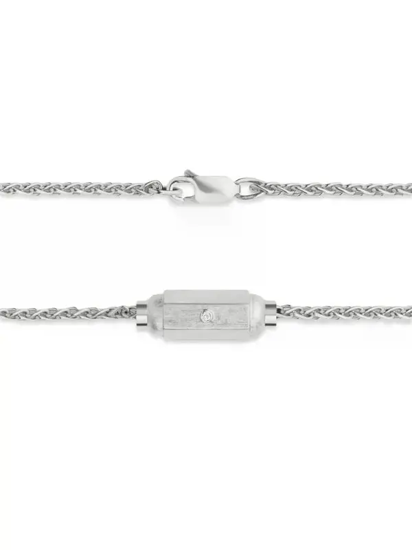 MARIE LICHTENBERG Micro Coconut Diamond Bracelet - Silver