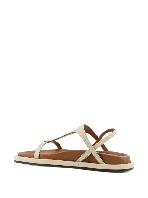 ATP ATELIER Ultimo T-strap Sandals - Neutrals