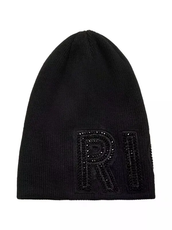 John Richmond Embellished Beanie Hat
