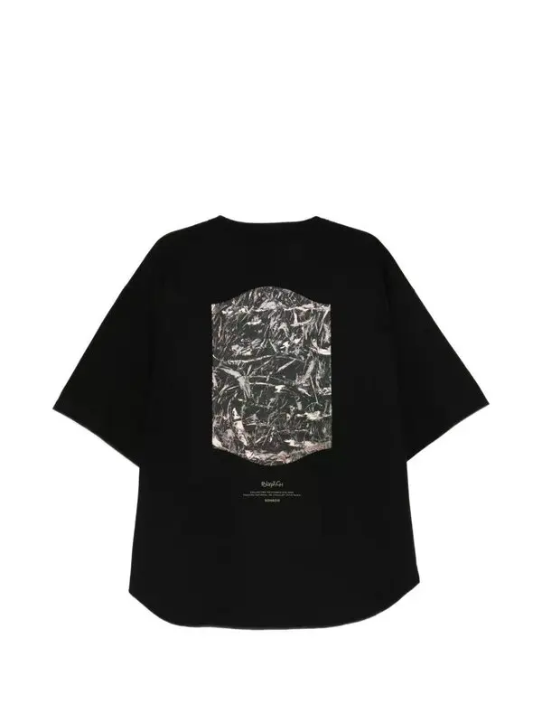 SONGZIO Logo-embroidered T-shirt