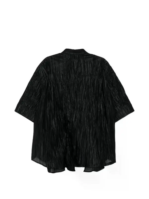 SONGZIO Crinkled Short-sleeve Shirt