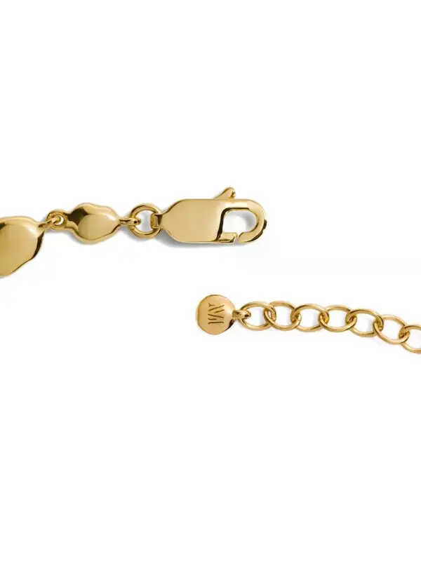 Monica Vinader Odyssey Aquamarine Necklace - Gold