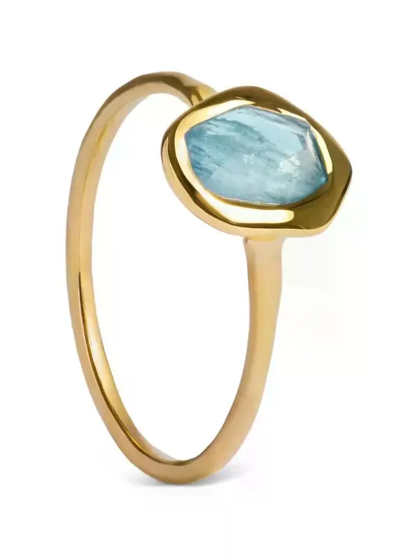 Monica Vinader Odyssey Aquamarine Ring