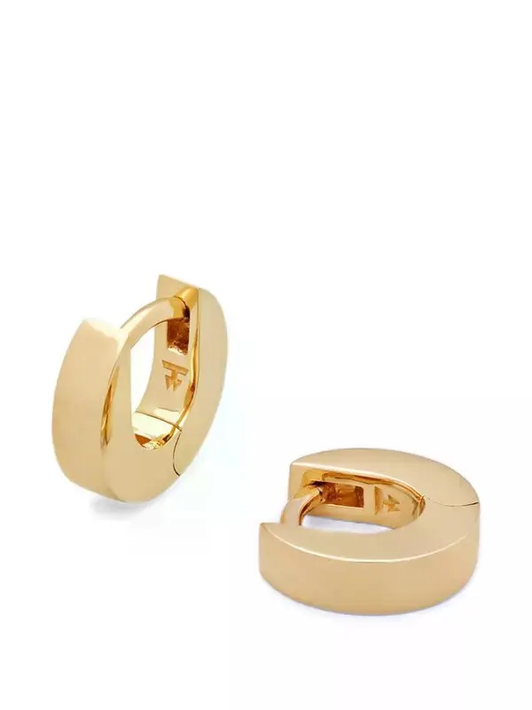 Tom Wood Beck Hoop Earrings - Gold