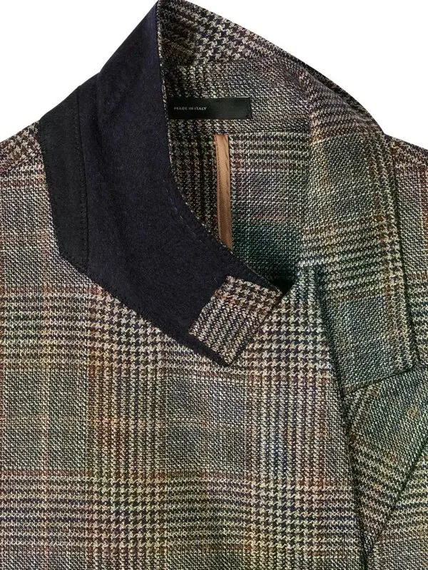 Paul Smith Double-breasted Check Blazer