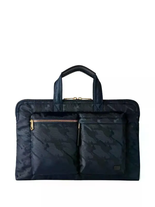 Paul Smith Camouflage Zip Laptop Bag - Blue