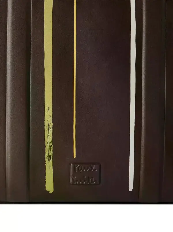 Paul Smith Stripes Top-handle Briefcase
