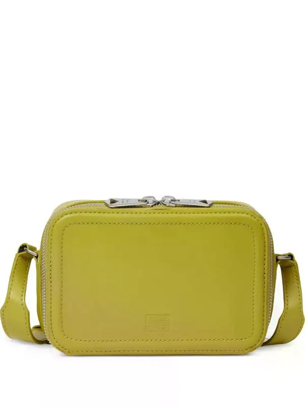 Paul Smith Embossed Leather Shoulder Bag - Green
