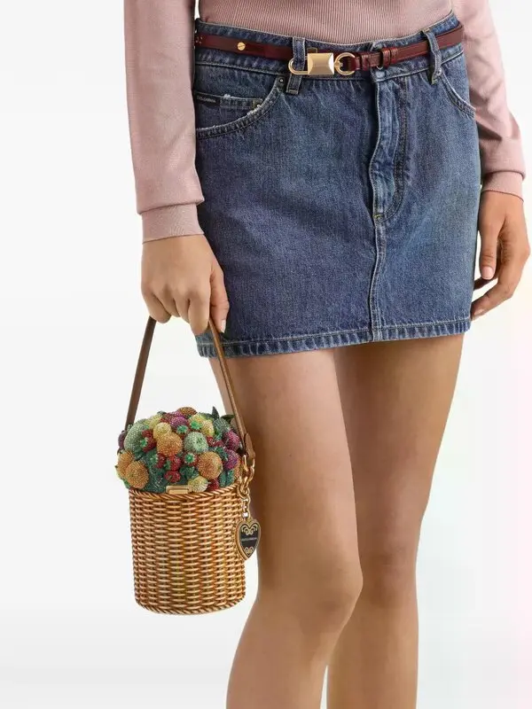 Dolce & Gabbana Dolce Box Bucket Bag - Neutrals