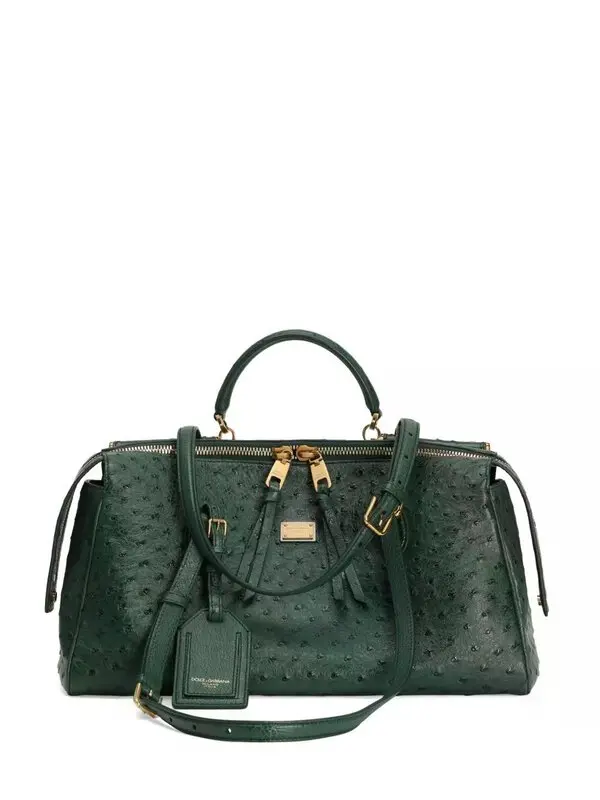 Dolce & Gabbana Vittoria Zip-fastening Handbag - Green