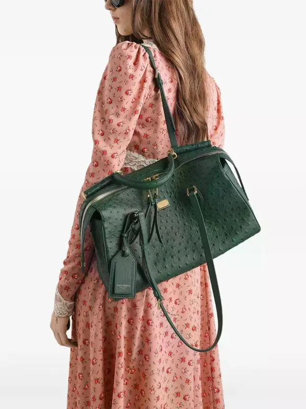 Dolce & Gabbana Vittoria Zip-fastening Handbag - Green