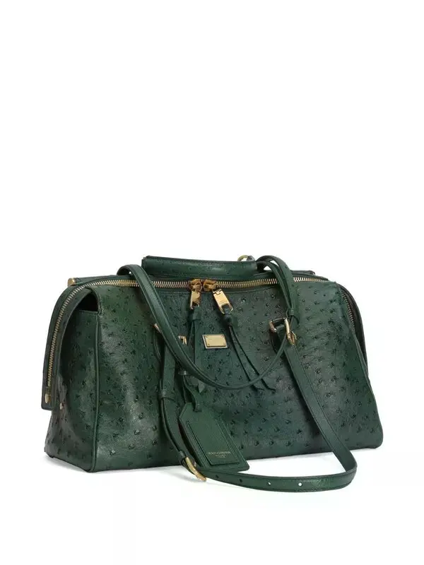 Dolce & Gabbana Vittoria Zip-fastening Handbag - Green