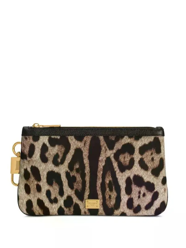 Dolce & Gabbana Printed Nylon Toiletry Bag