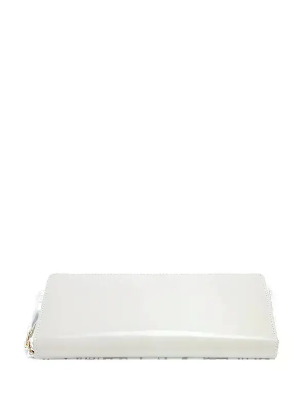 Comme Des Garçons Zip-around Leather Wallet - Neutrals