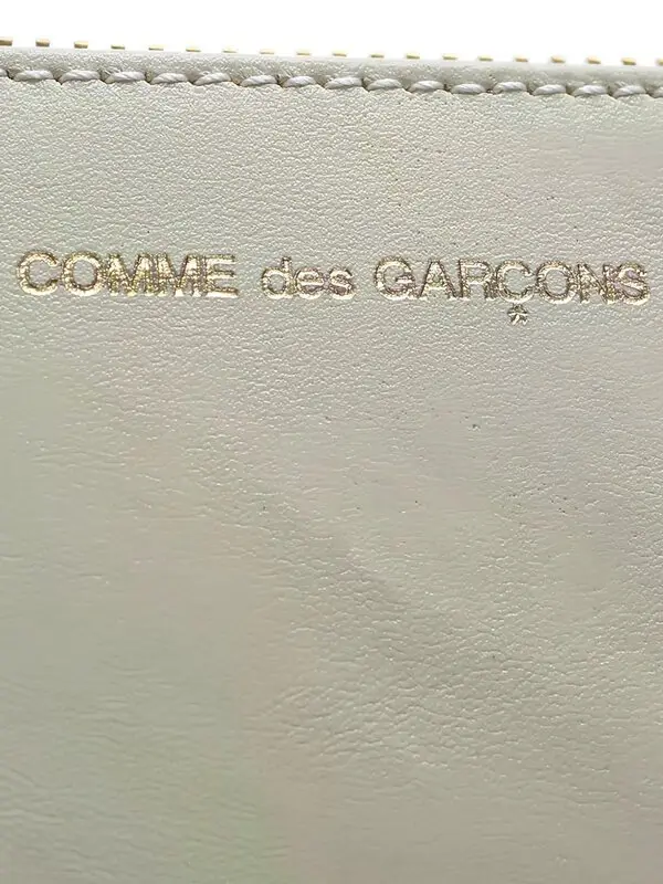 Comme Des Garçons Zip-around Wallet - Neutrals